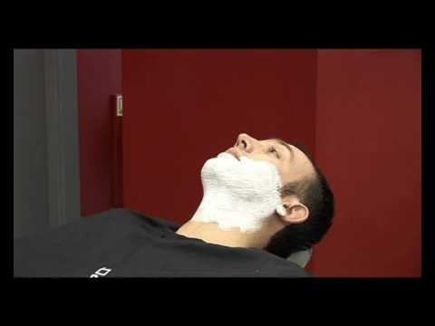 Barber Shop Trio - 4 Minute Traditional Cut Throat Shave - YouTube