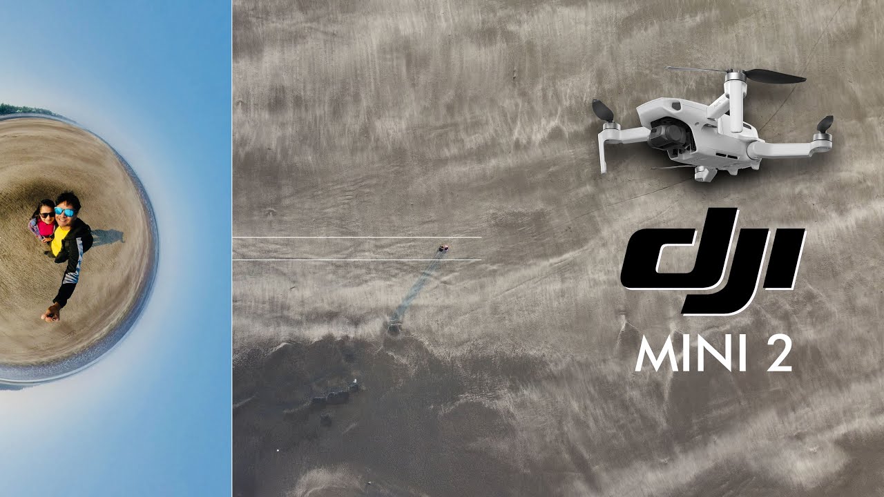DJI Mini 2 Footage - Beach Cinematic Footage - YouTube