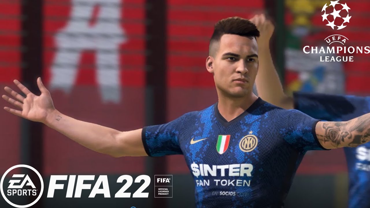 Fifa 22 Inter milan vs Benfica Ps4 Fat - Champions League Quarter Final ...