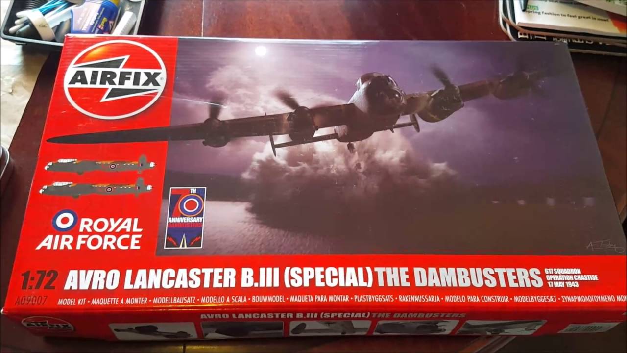 Airfix Avro Lancaster B.III Special "Dambusters" 1:72 Step by Step ...