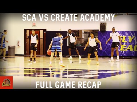 MLK CLASSIC!! SCA VS CREATE ACADEMY!! FULL GAME RECAP!! - YouTube