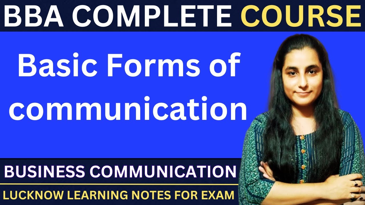 Basic Forms of communication || Verbal Communication || Non Verbal ...