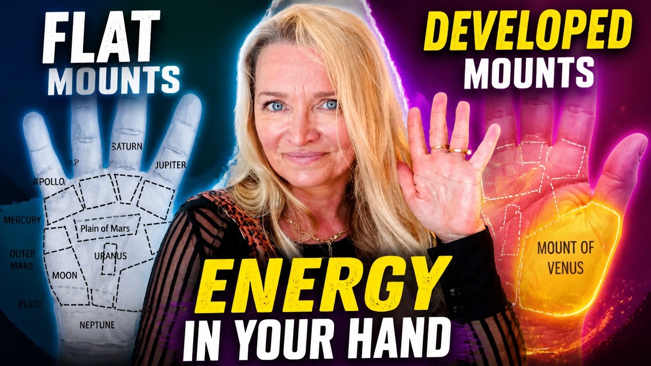 Venus and Mars mounts Palmistry Lesson - YouTube