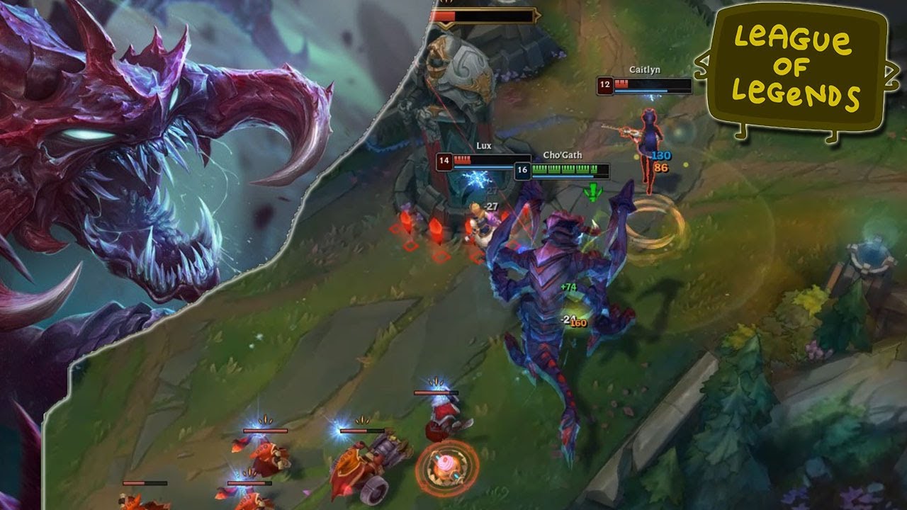 Soy Godzilla ⚔️ league of legends ⚔️ Jugando con Cho'gath (Chogath)Top S13 lol - YouTube