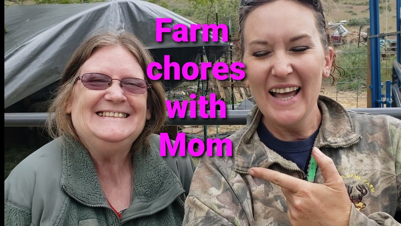 Farming with my Mom! - YouTube