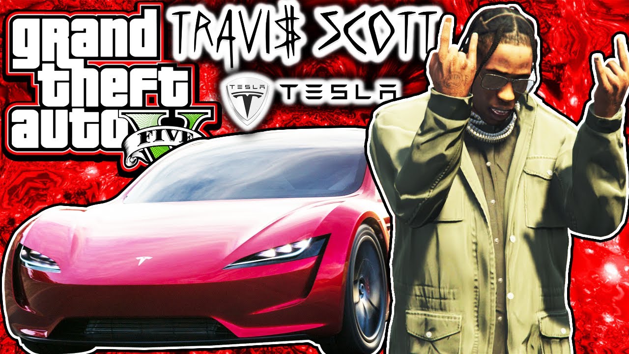 Playing As TRAVIS SCOTT in GTA 5 | GTA 5 Mods - YouTube