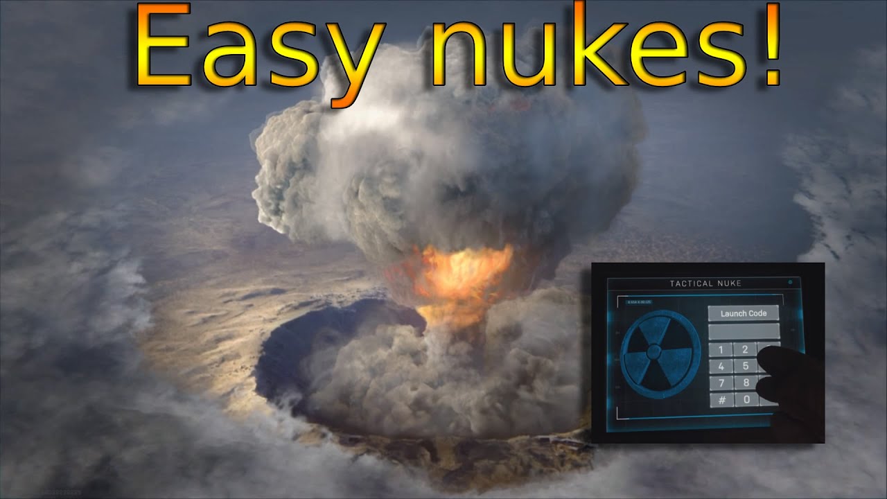 EASIEST WAY TO GET A NUKE IN MODERN WARFARE! (MP7 specialist Tactical ...