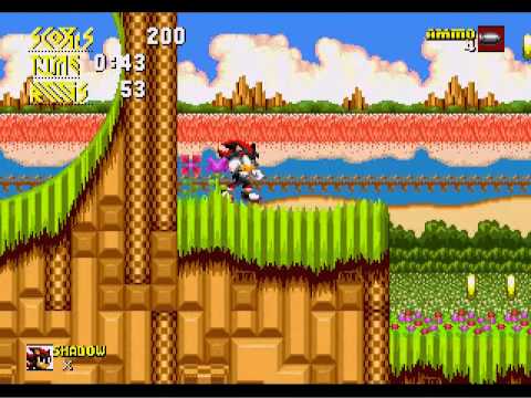 Sonic 2 Return of Shadow - Shadow at Bayside Atoll Zone act 1 - YouTube