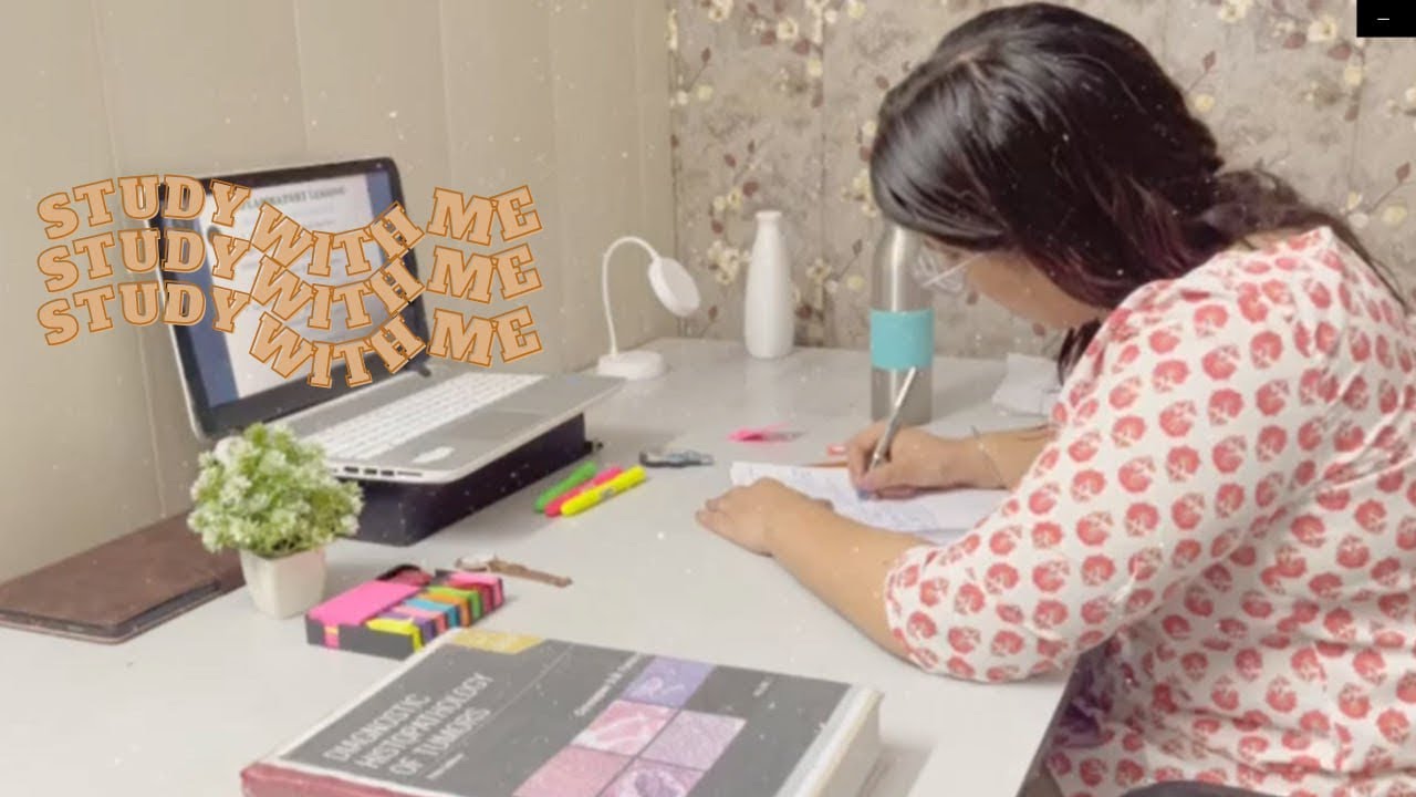 STUDY WITH ME | a real time study session | 1 hr study session ...