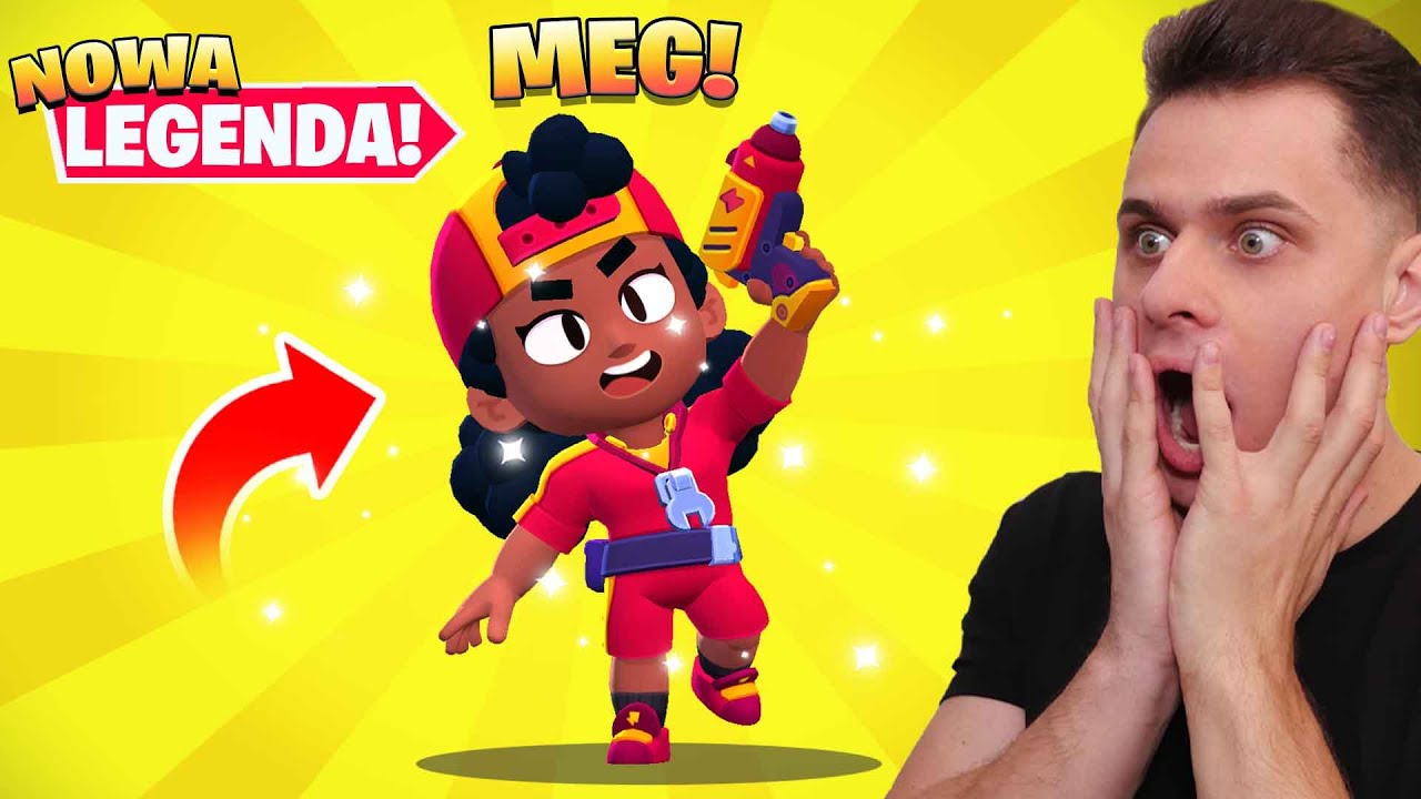 Nowa LEGENDA "MEG" i jej ROBOT w Update Brawl Talk! - YouTube