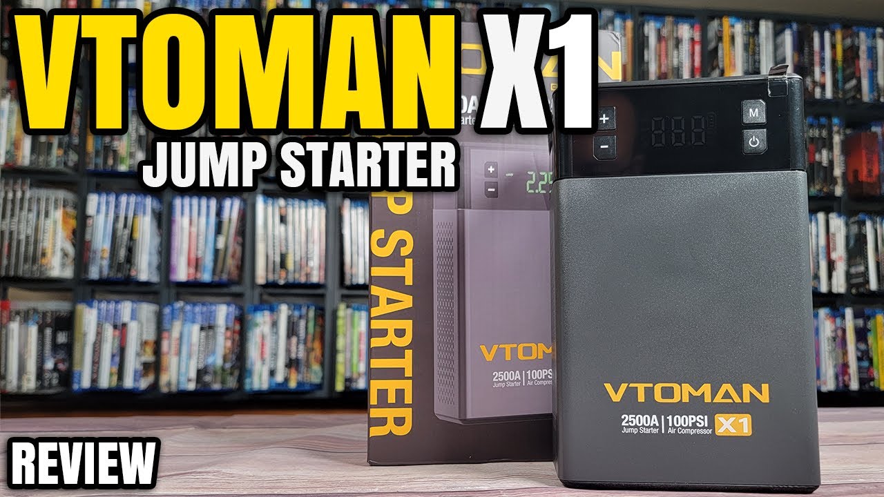 The Best On The Market VTOMAN X1 Portable Jump Starter Review YouTube