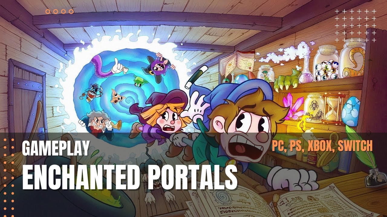 Enchanted Portals - Cow Boss Demo Gameplay - YouTube