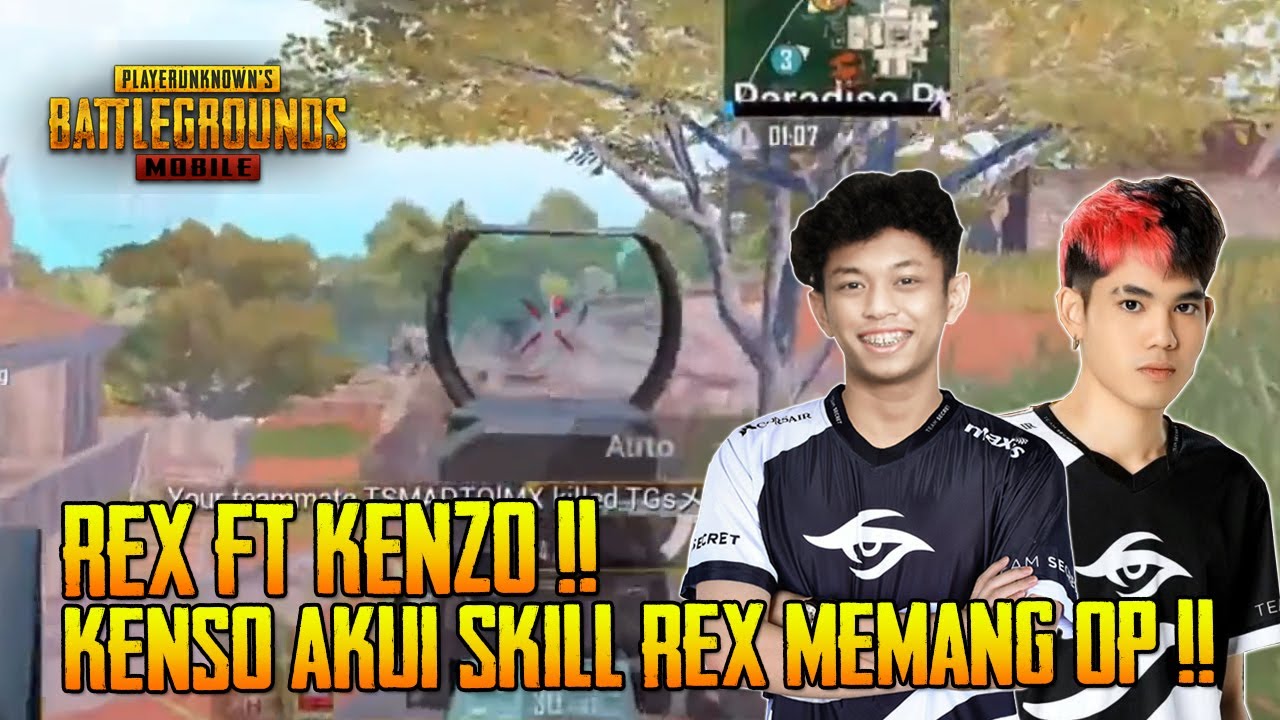 Kenzo Terkejut Tengok Aim Rex Memang Padu | Rex Ft Kenzo | PUBG Mobile ...