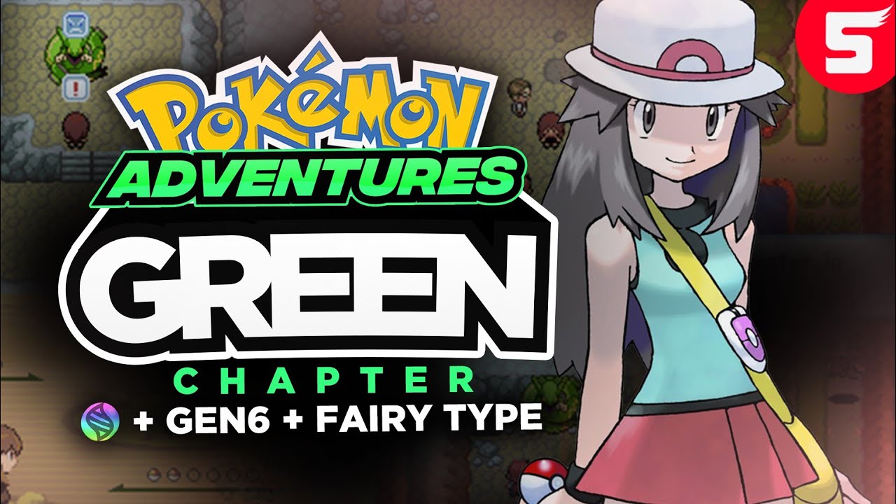 Pokemon Adventures Green Chapter - GBA Rom Hack With Mega Evolution ...