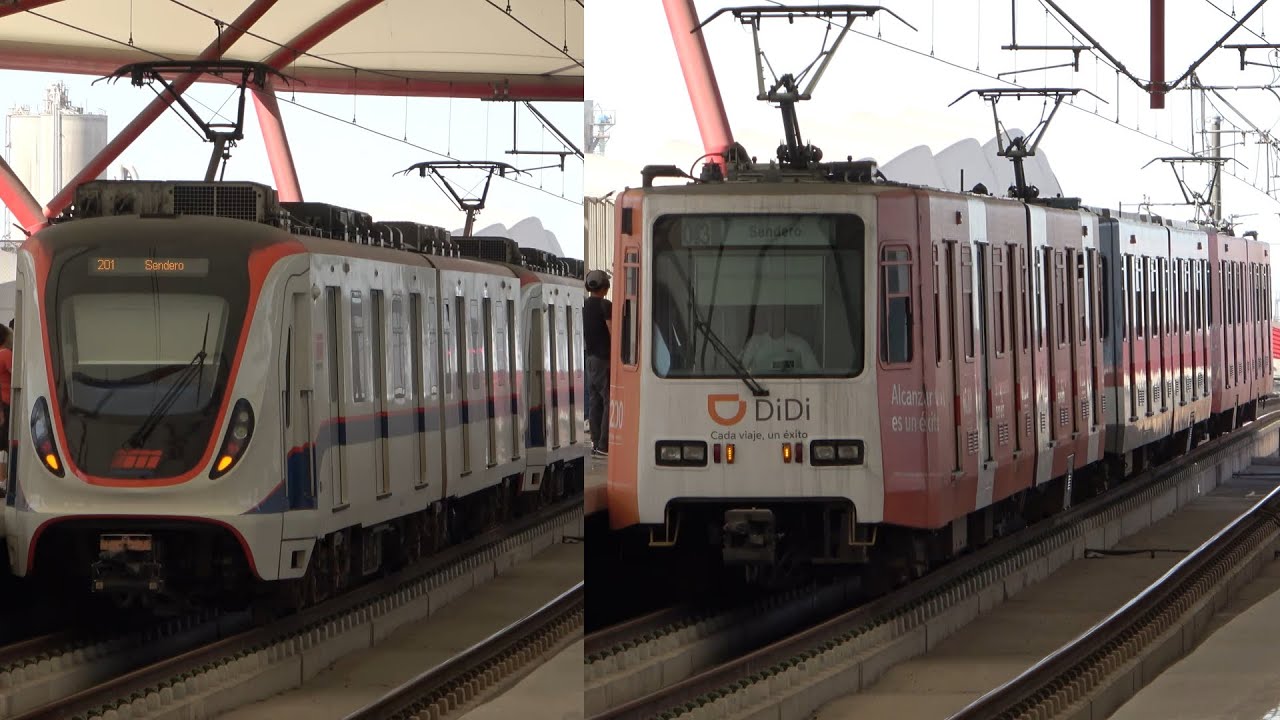 2023/03/24 Mexico: Metrorrey Line 3 | メキシコ モンテレイ メトロレイ 3号線 - YouTube