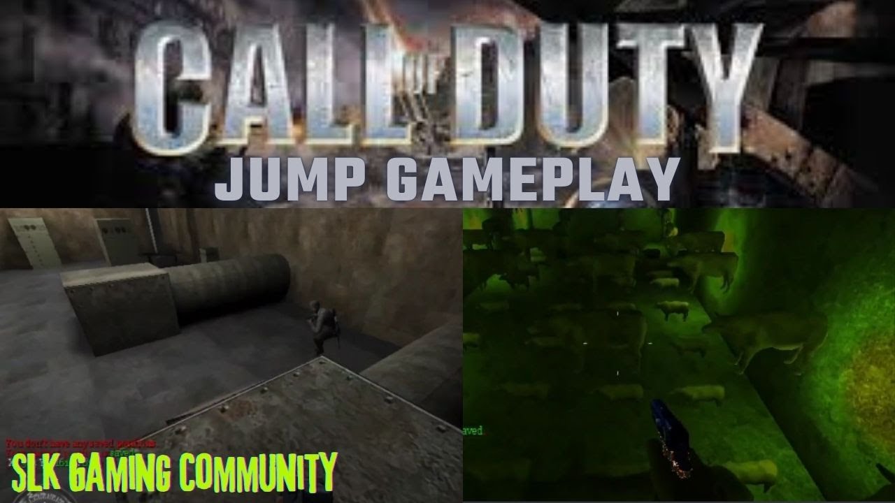 Call Of Duty 1 | SLK Jump Gameplay - YouTube
