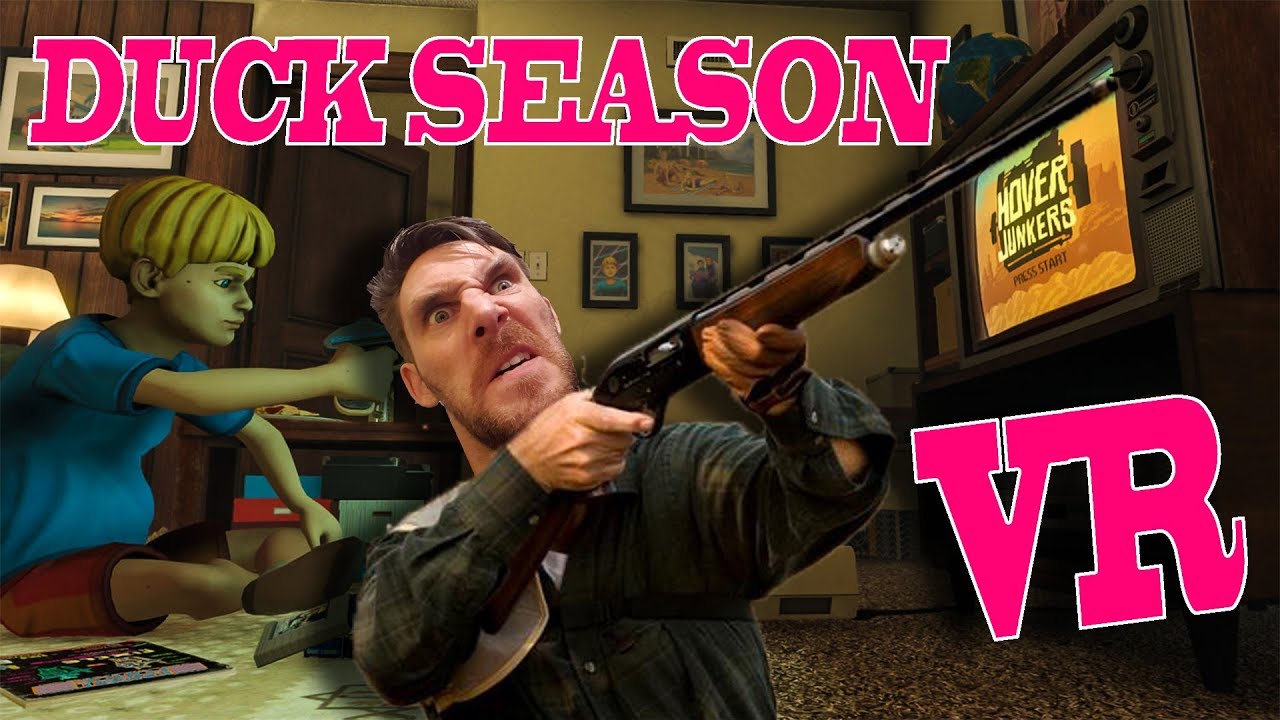 Duck Season : VR Horror game with new gun physics - YouTube