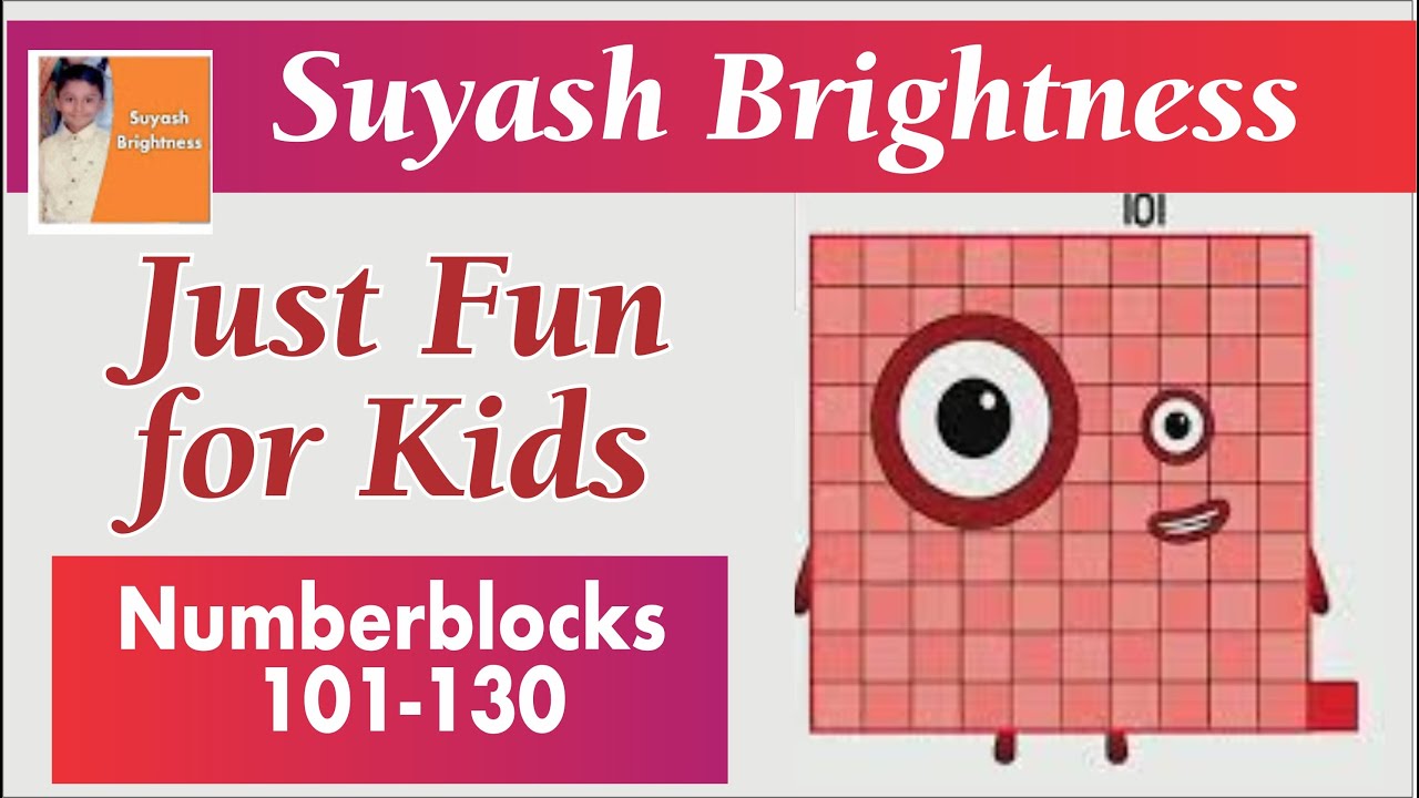 Numberblocks band 101-130 - YouTube