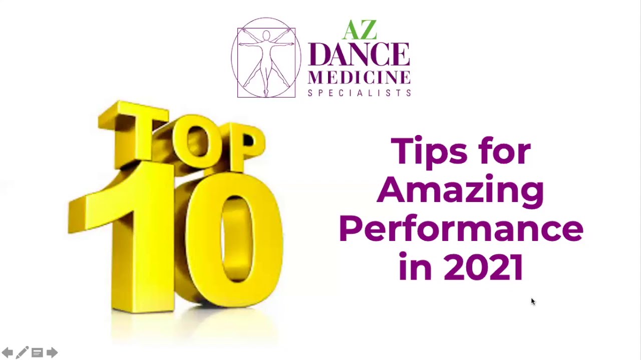 Top 10 Tips for Amazing Performance in 2021 - YouTube