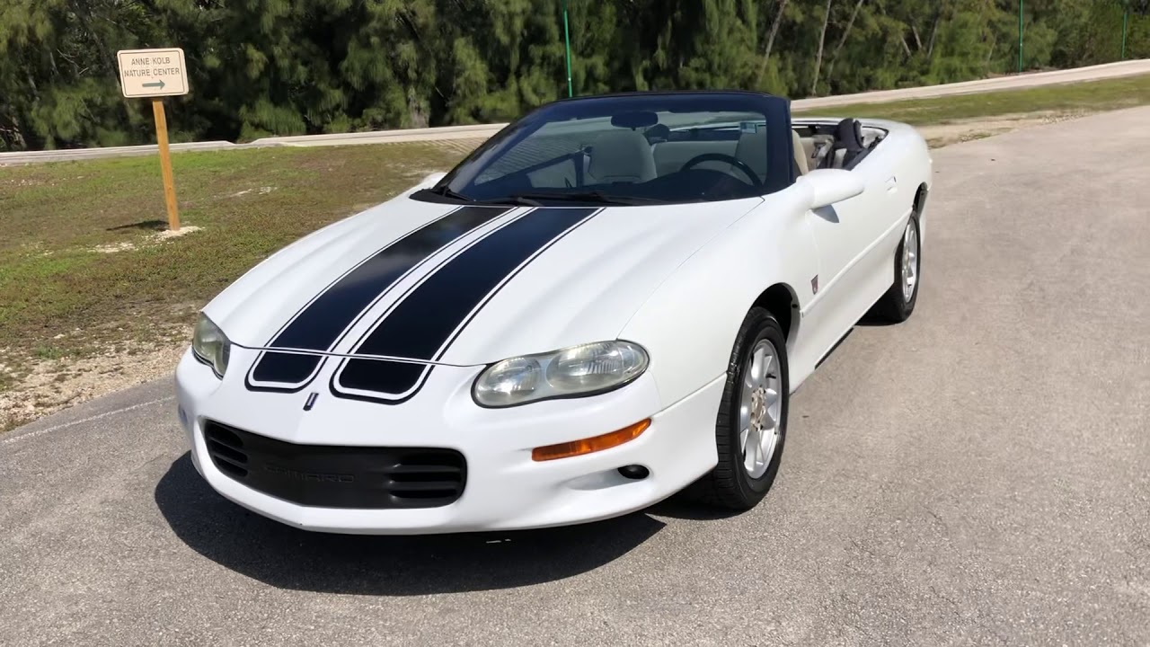 2001 Camaro Convertible - YouTube