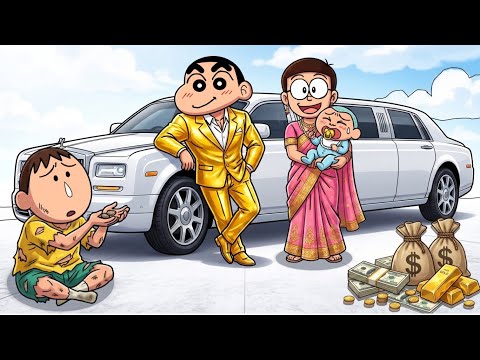 Nobita Birth To Death Life With Shinchan 😃