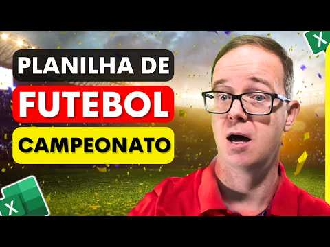 Como Criar Planilha de Campeonato de Futebol Simples no Excel