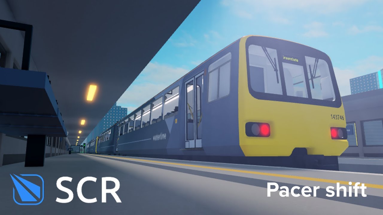 SCR: Class 143 (Pacer) - Waterline shift - YouTube