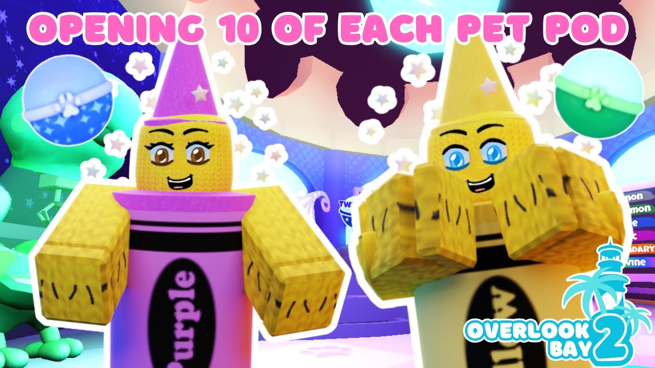 Opening 10 of Each Pod in Overlook Bay 2! - YouTube