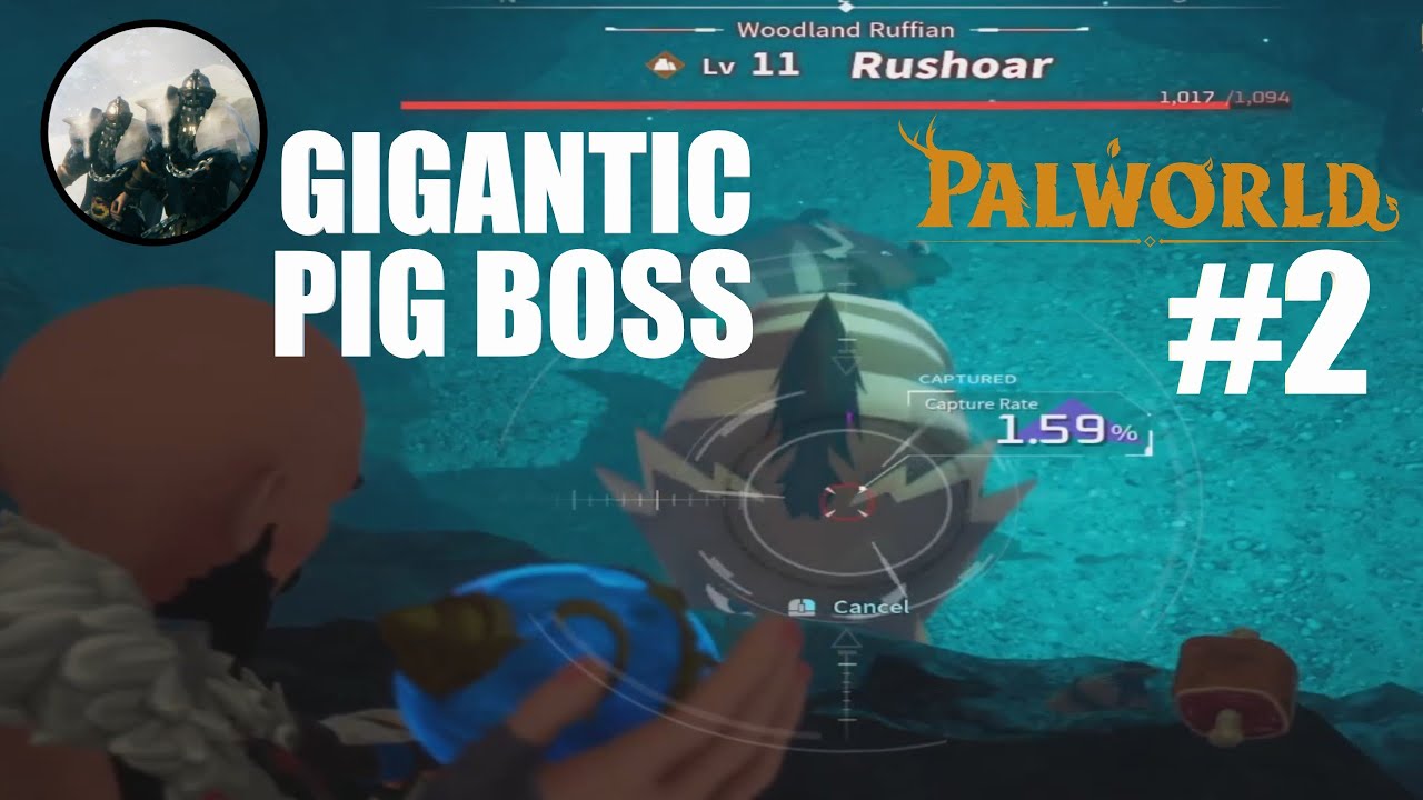 The Gigantic Pig Boss Will Be Mine - Palworld Part 2 - YouTube
