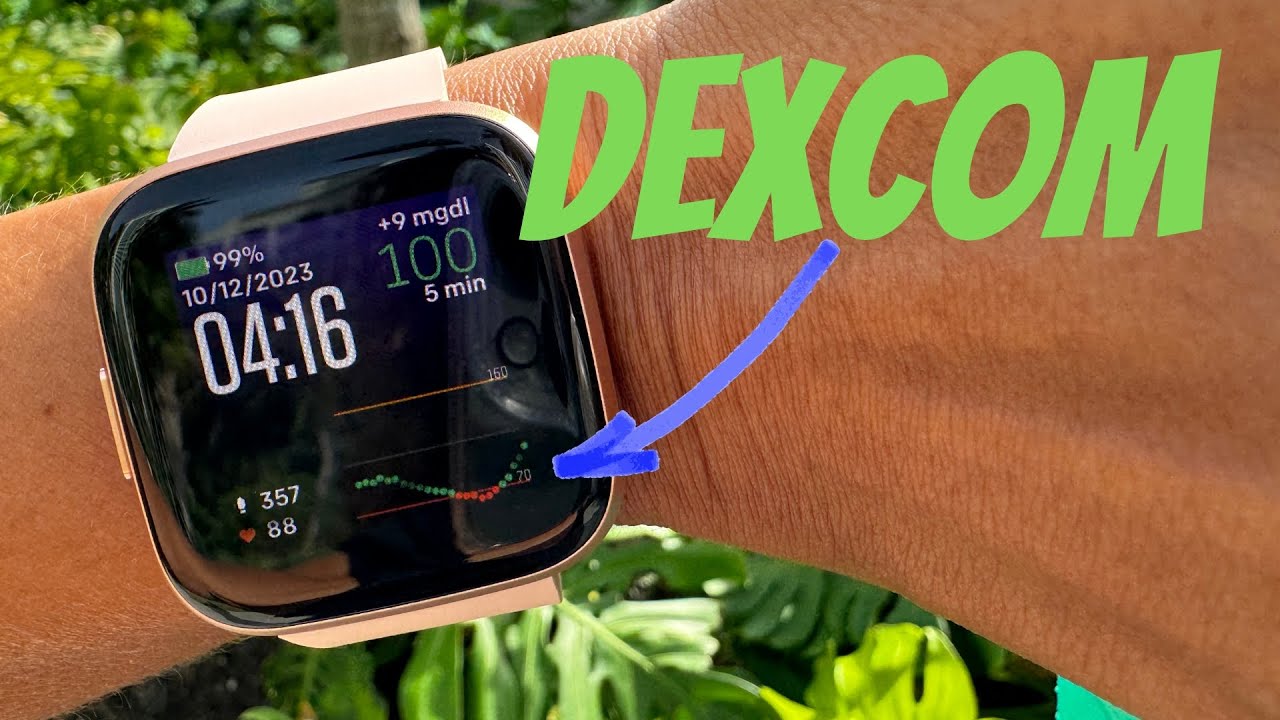 Dexcom To Fitbit Watch Tutorial - Including How To Set Up The Watch ...