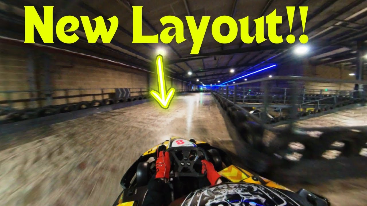 NEW LAYOUT - Absolutely Karting Maidenhead - YouTube