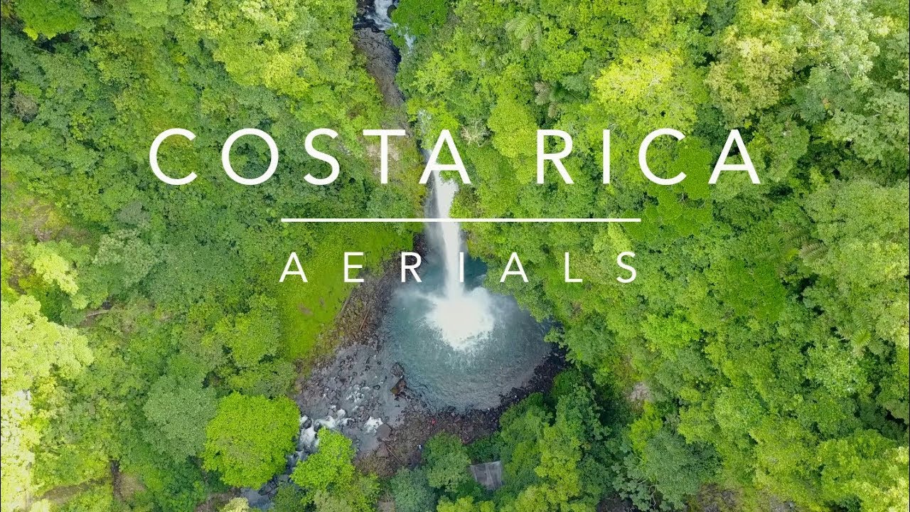 BEST Costa Rica Aerial VIEWS! - YouTube