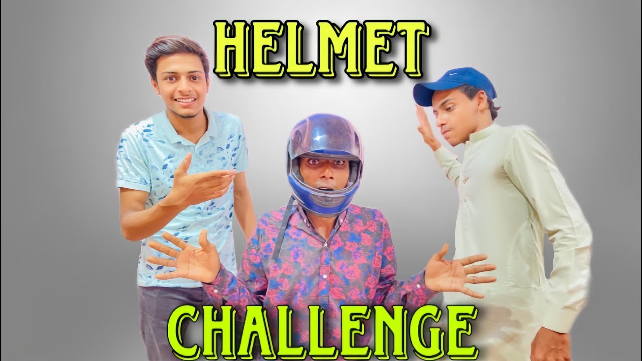 Helmet challenge 😂 | mix plate pranks | funny video - YouTube