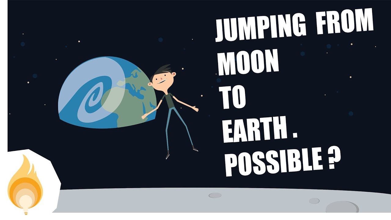 Jump From Moon to Earth is it possible ? - YouTube