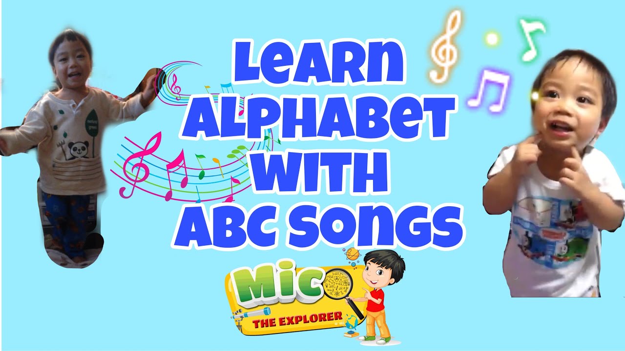 Singing Songs while Learning Alphabet (with famous ABC song + His ...