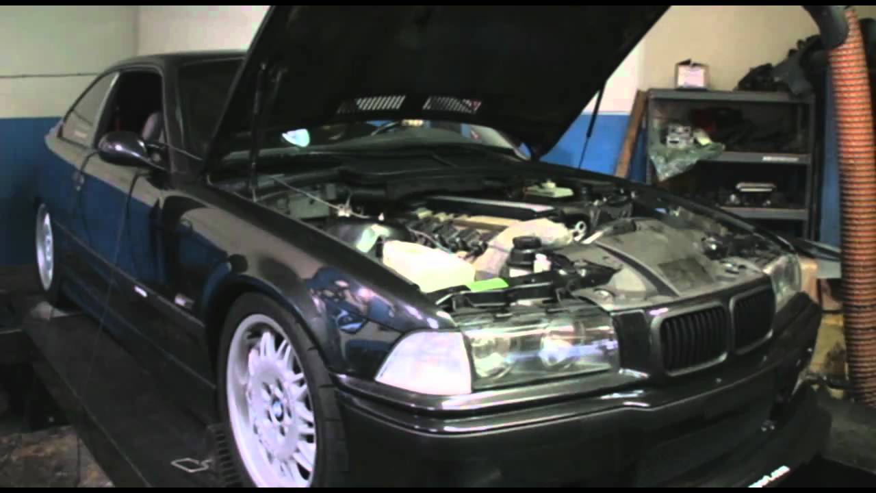 BMW E36 M3 Dyno Run - YouTube