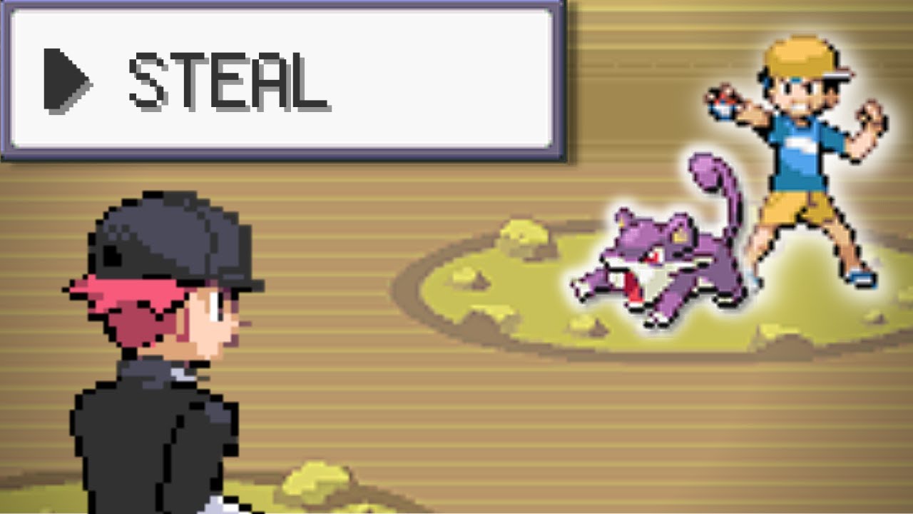 The Pokemon Game Where You STEAL From Trainers... - YouTube