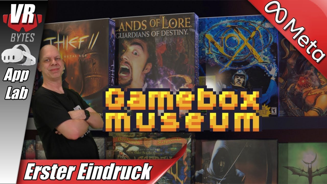 Gamebox Museum VR / Deutsch / Erster Eindruck / Meta Quest 3 / App Lab - YouTube