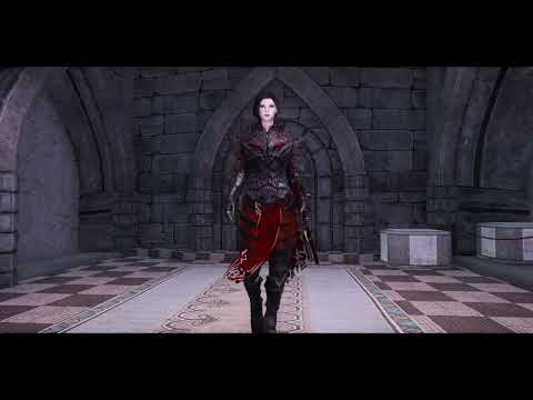 HDT-SMP Daedric Armor By 4thUnknown - YouTube
