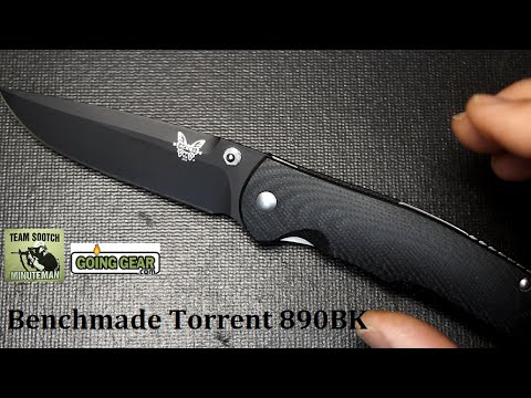 Benchmade Torrent 890BK Assisted Opening EDC Knife - YouTube