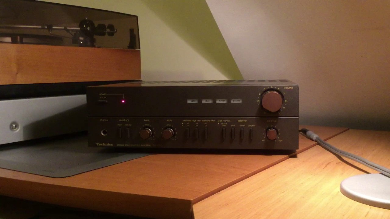 Test zesilovače Technics SU C03 - YouTube