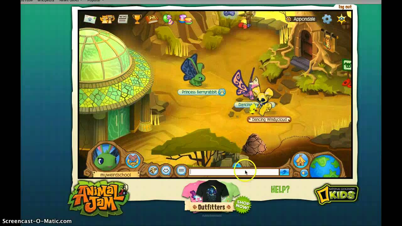 [OLD] Animal Jam - How to be an Ocean Animal on Any Land - YouTube