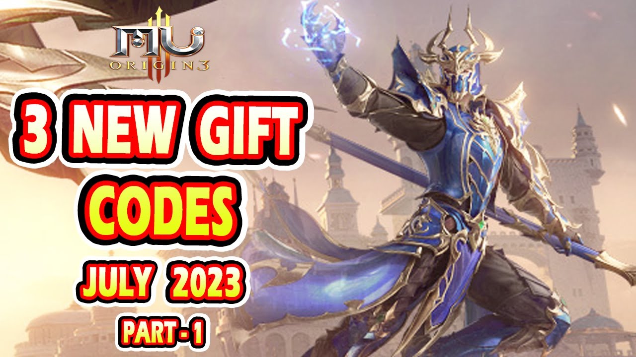 Mu Origin 3 Games 3 New Redeem Codes | Mu Origin 3 Games 3 New Gift ...