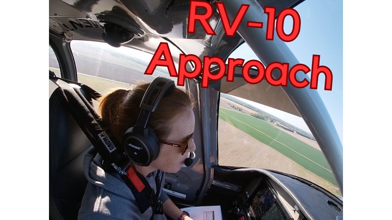 Flying an approach in the Vans RV-10 with the Garmin G3X system. - YouTube
