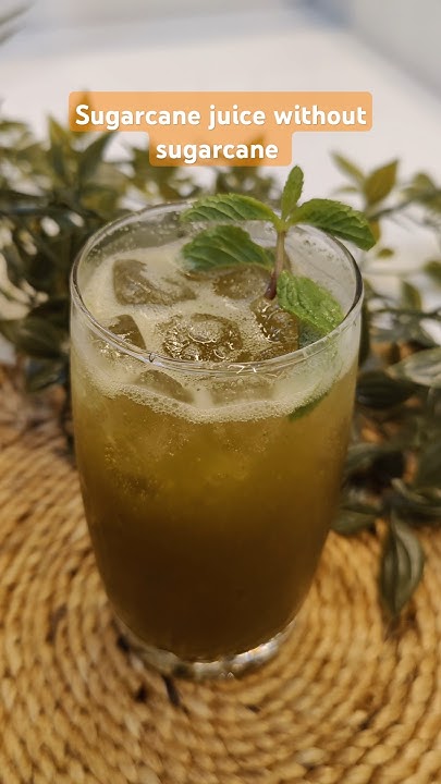 Sugarcane juice without sugarcane - YouTube