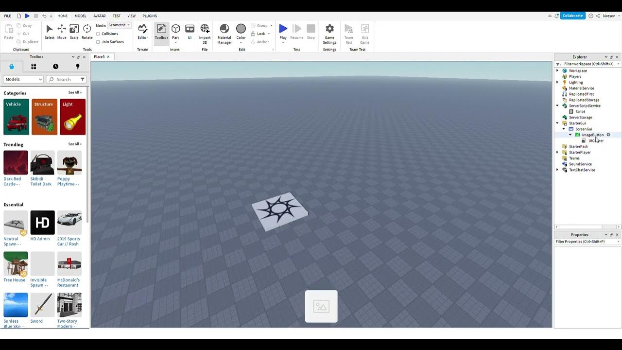 How to make a CLICKER GUI in roblox studio - YouTube