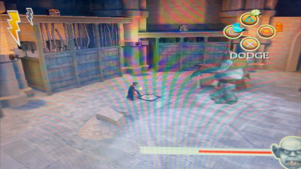 Harry Potter And The Sorcerer's Stone - First Troll (PS2) #ps2classic # ...