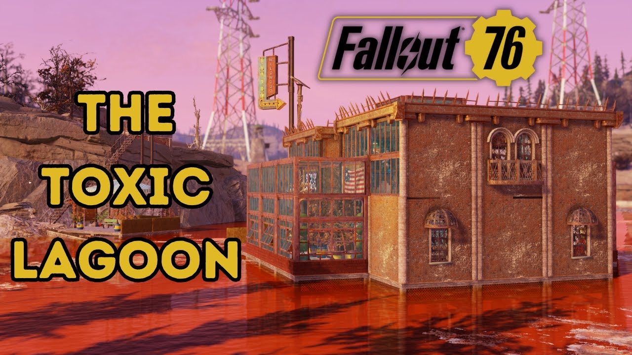 FALLOUT 76 | THE TOXIC LAGOON | CUSTOM WORLD CAMP - YouTube
