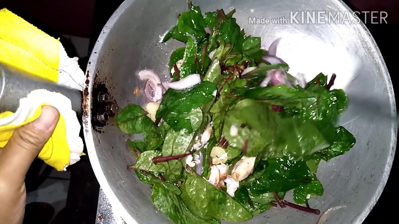 Alugbati recipe w/oyster sauce/Ginisang alugbati w/ oyster/ pasarapin ...