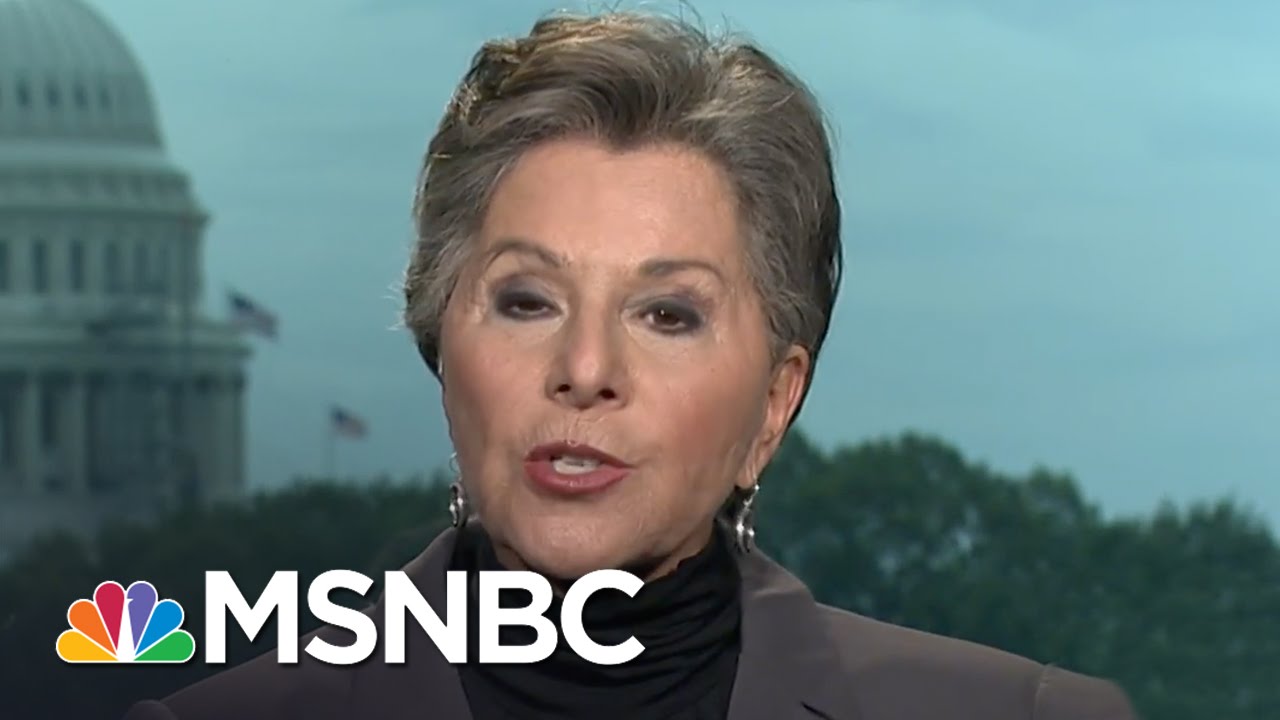 Senator Barbara Boxer: We Are Stronger When We’re Together | MSNBC ...